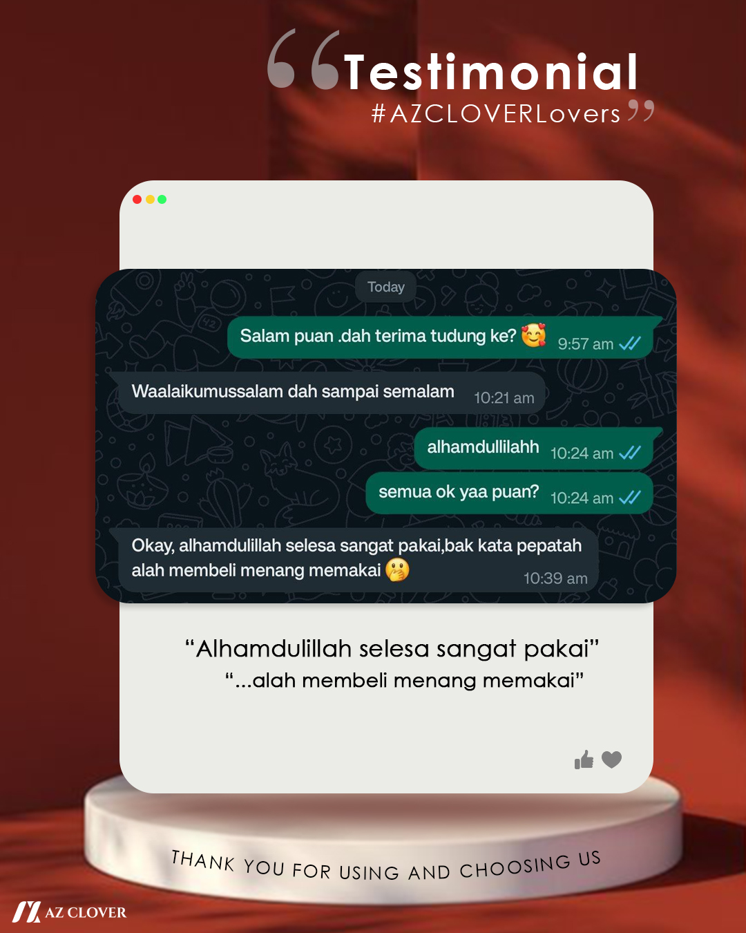 AZ CLOVER Online Store – Simple And Beauty Like You